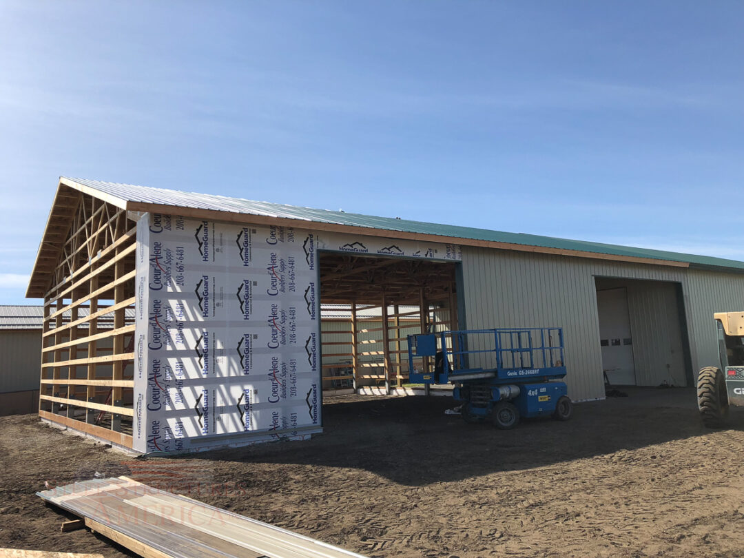 #10306 - 50x50x16 - Hayden, Idaho | Steel Structures America