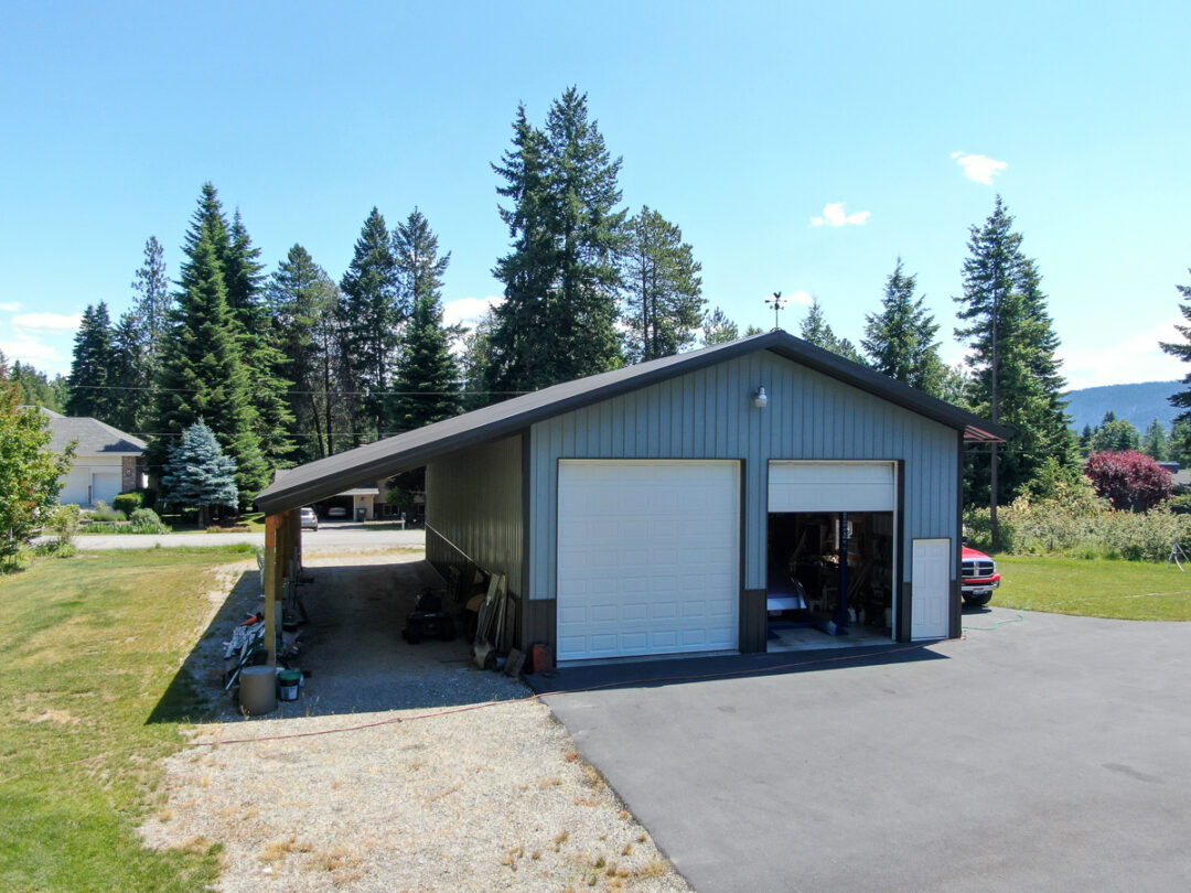 8643 - Rich Piazza - 30x50x14 - Hayden, Idaho | Steel Structures America
