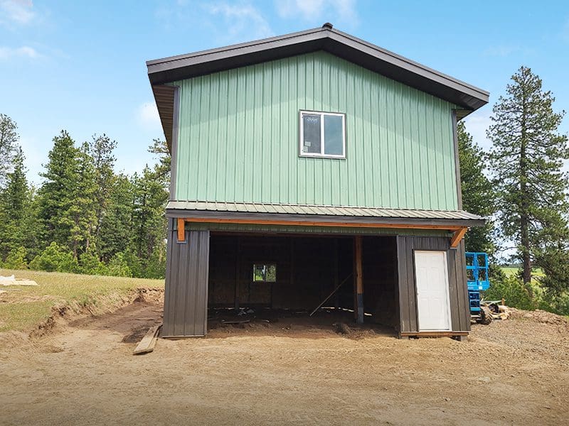 #12534 - 25 x 36 x 20 2 Story Shop in Goldendale, Washington | Steel ...