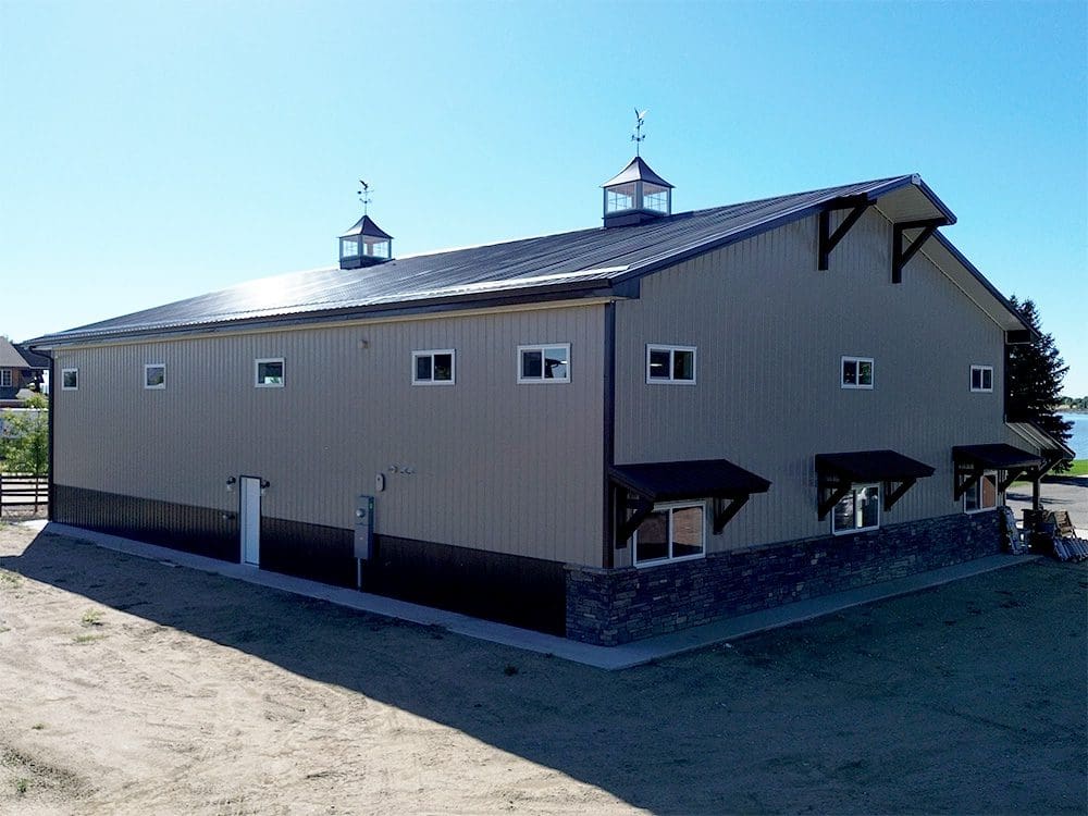 13236 - 50 x 80 x 18 Pole Barn - Shop in Loveland, Colorado | Steel ...