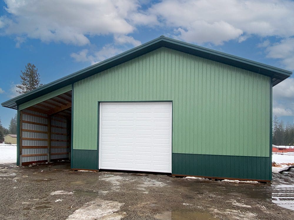 #13596 - 40' x 40' x 18' Residential Metal Building in Spirit Lake, ID ...