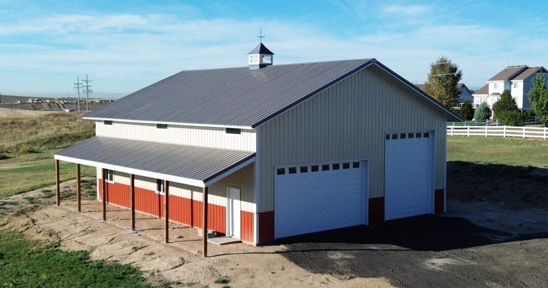 #13489 - 40′ X 50′ X 16′ Garage - Brighton, Colorado | Steel Structures ...