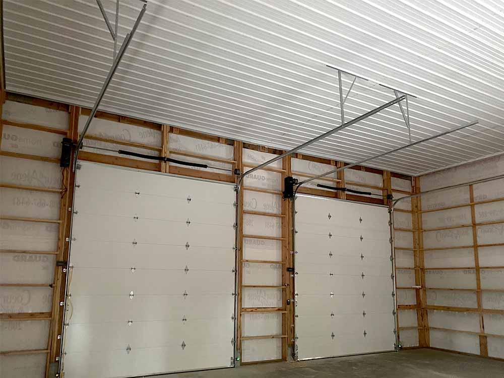 #13230 - 40' x 60' x 18' Garage with 2 Lean-Tos in Harrison, ID | Steel ...