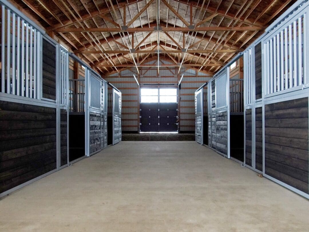 #13393 - 36' x 72' x 18' Horse Barn in Rathdrum, ID | Steel Structures ...