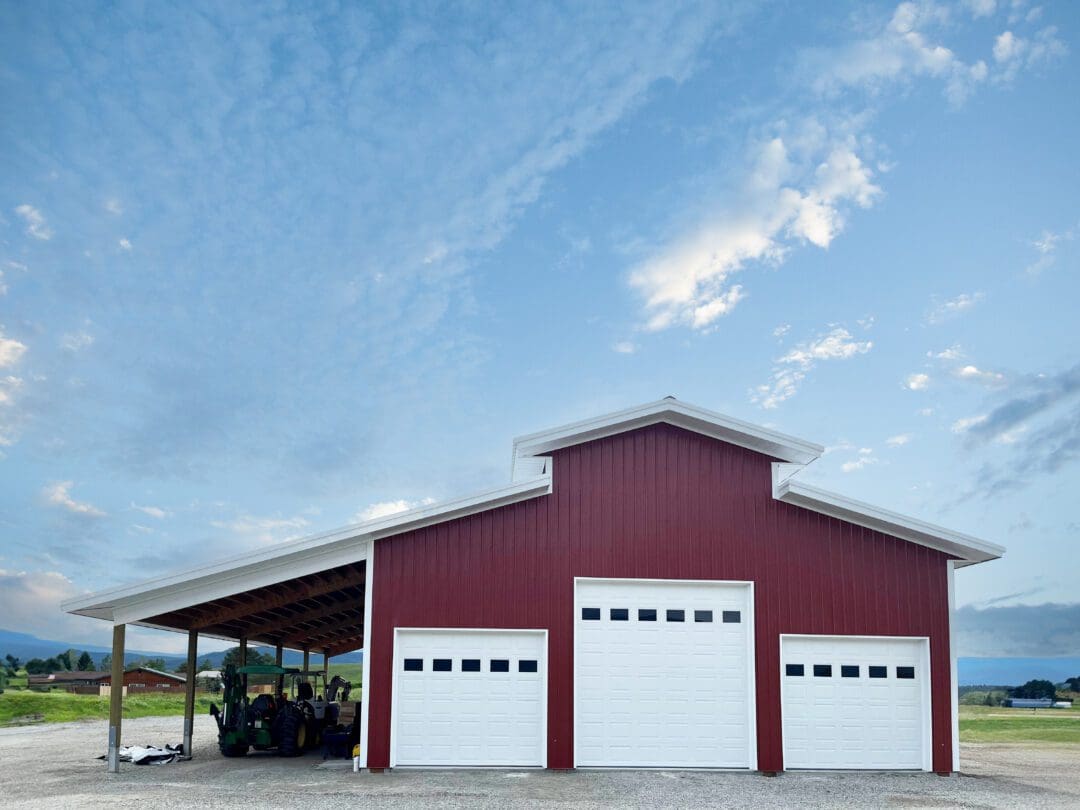 #13735 - 40 x 60 x 16 Work Shop in Eureka, MT | Steel Structures America
