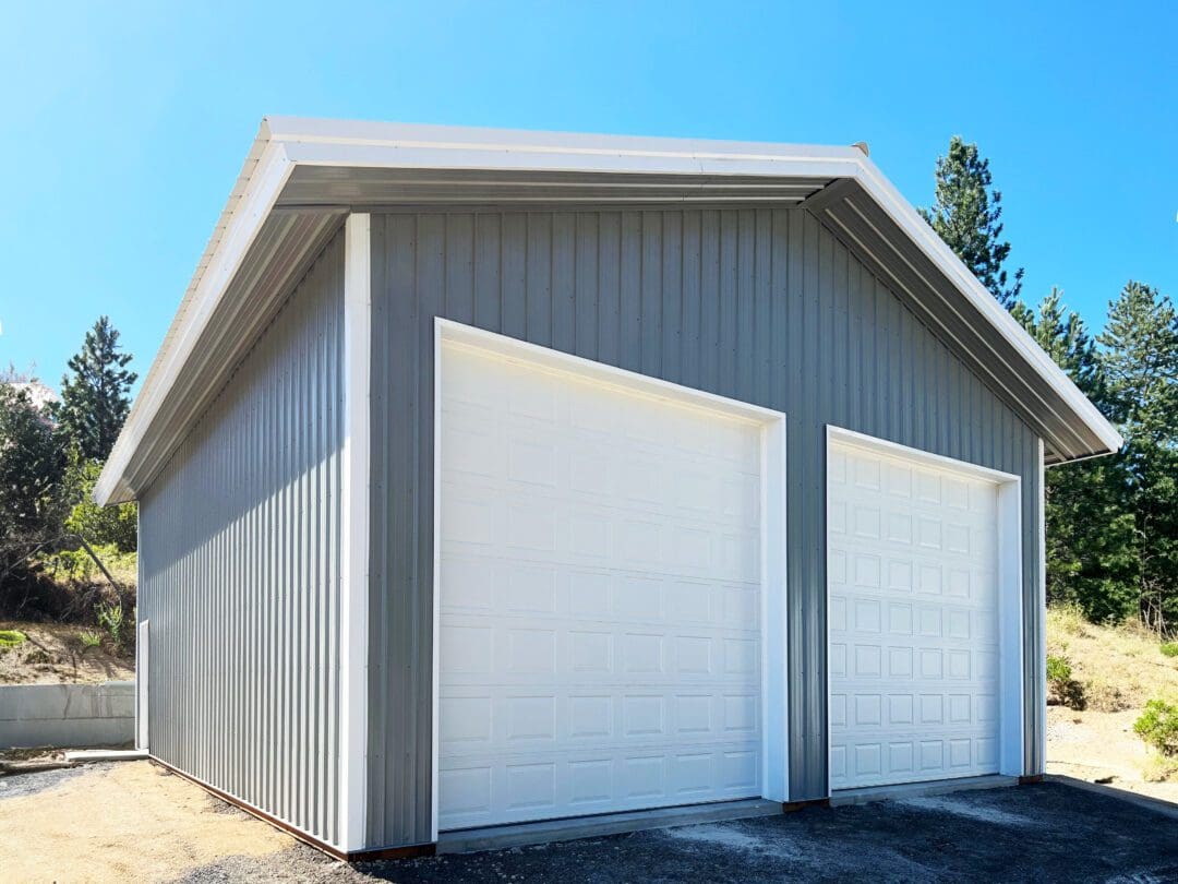 #13901 - 30 x 36 x 14 Detached Garage in Clayton, WA | Steel Structures ...